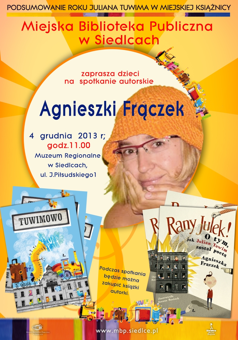 Wiadomości - Siedlce - Spotkanie autorskie z Agnieszką Frączek